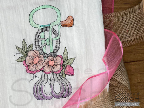 Hand Mixer- Embroidery Designs