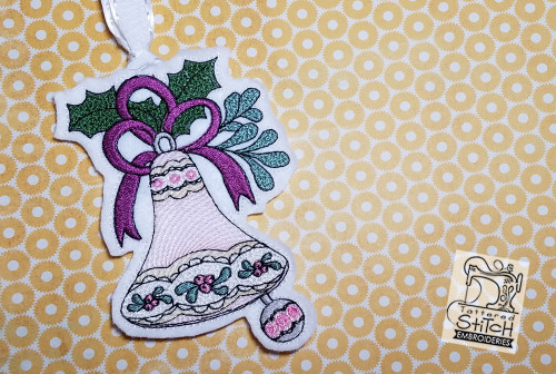 Vintage Bell 4 Ornament - Embroidery Designs & Patterns