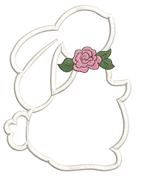 Bunny Applique- Embroidery Designs & Patterns