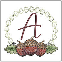 Acorns ABCs Bundle - Embroidery Designs