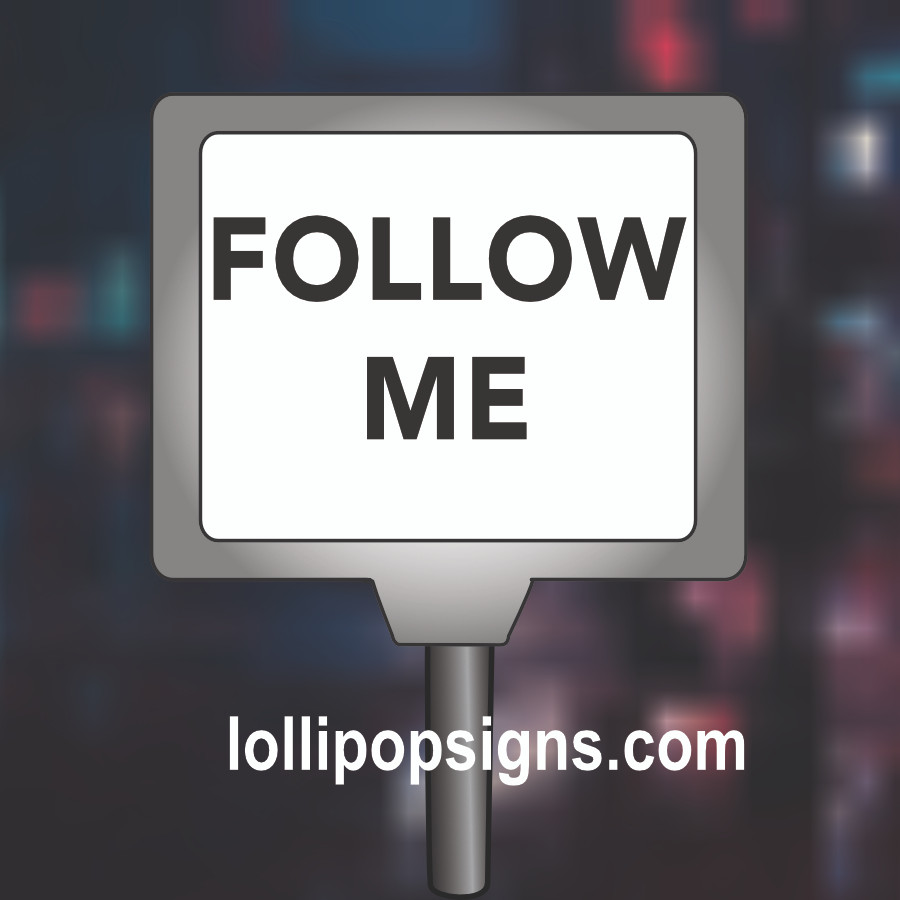 Hand-Held LED Sign | EVENTS -eSHOP