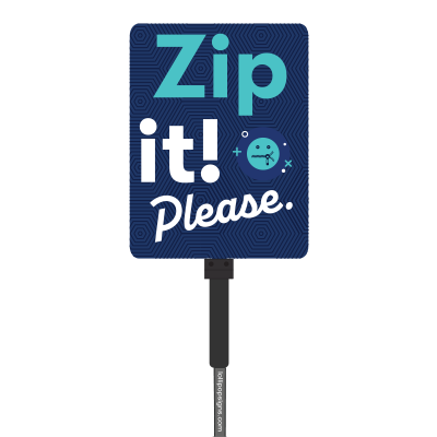 Custom Event Signage Follow Me