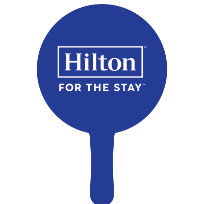 Hand held Lollipop Event Sign Follow Me