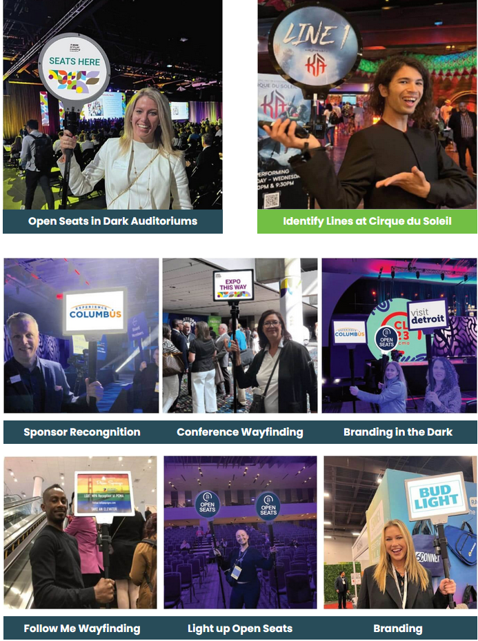Open Seat Hand Held Signs | EVENTS -eSHOP