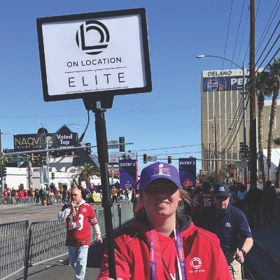 Hand Held Event Sign Circular 36 | EVENTS -eSHOP