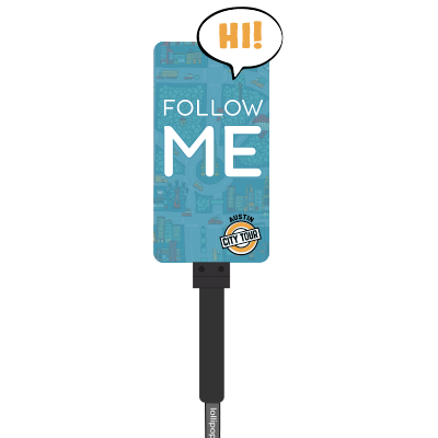 Custom Event Signage Follow Me
