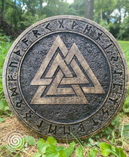 Valknut Wall Plaque