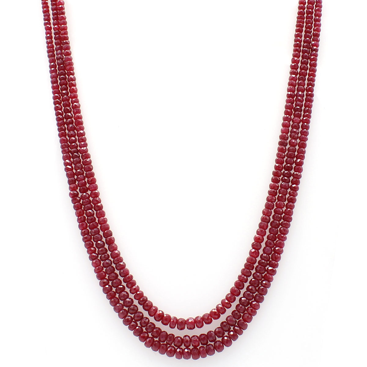 Ruby Jewelry - Natural Ruby Necklaces with Matching Earrings