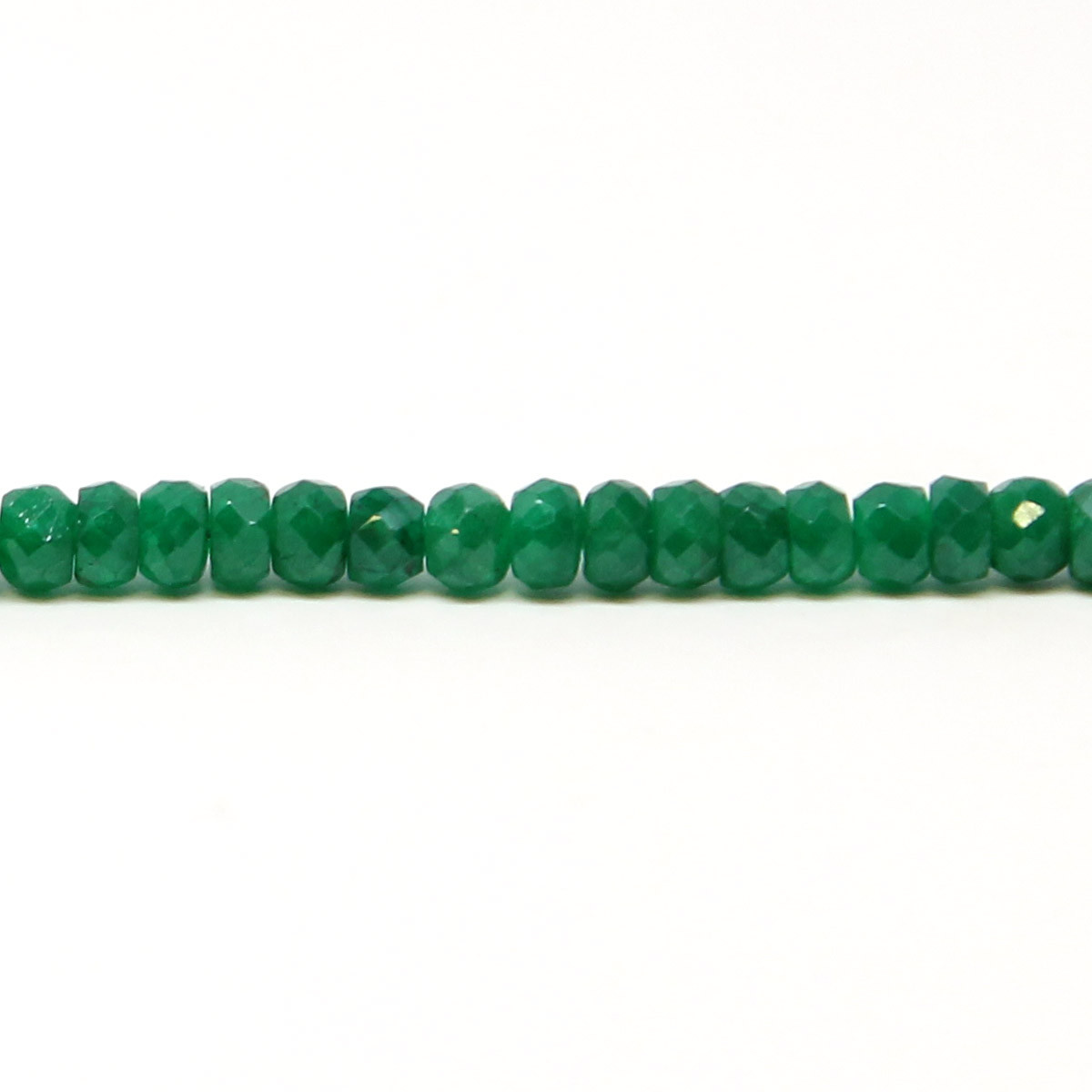 Faceted Emerald 4 mm