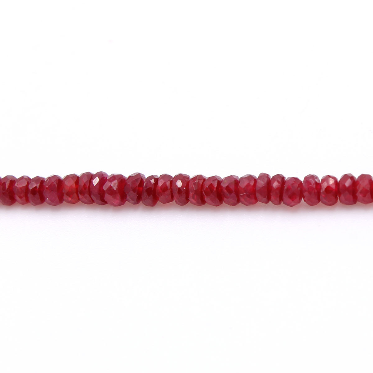 Longido Ruby Beads, 2.5 mm