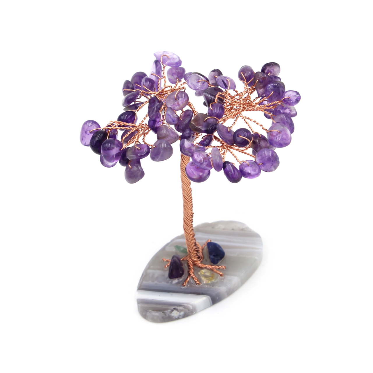 Natural Gemstone Trees