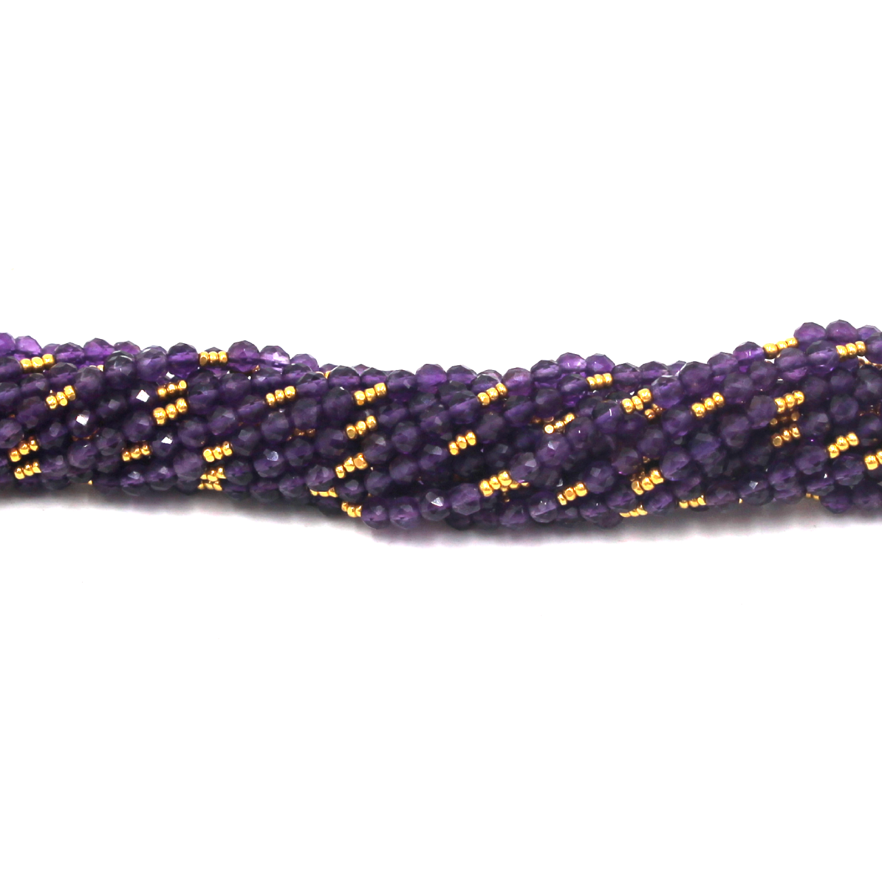 Barrel Amethyst Necklace