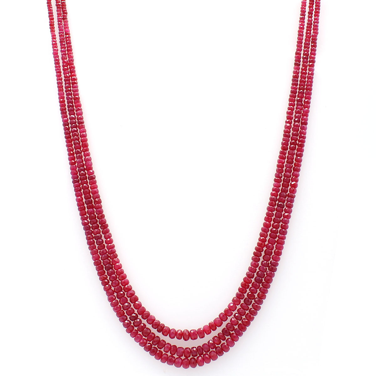 Ruby Jewelry - Natural Ruby Necklaces with Matching Earrings