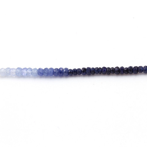 Gradient Sapphire Beads