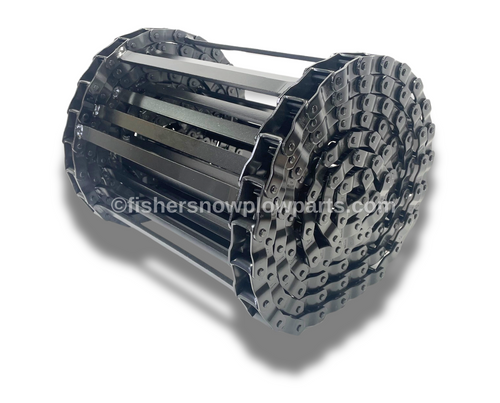 68435 FISHER Procaster & Western Ice Breaker Hopper Spreader Conveyor ...