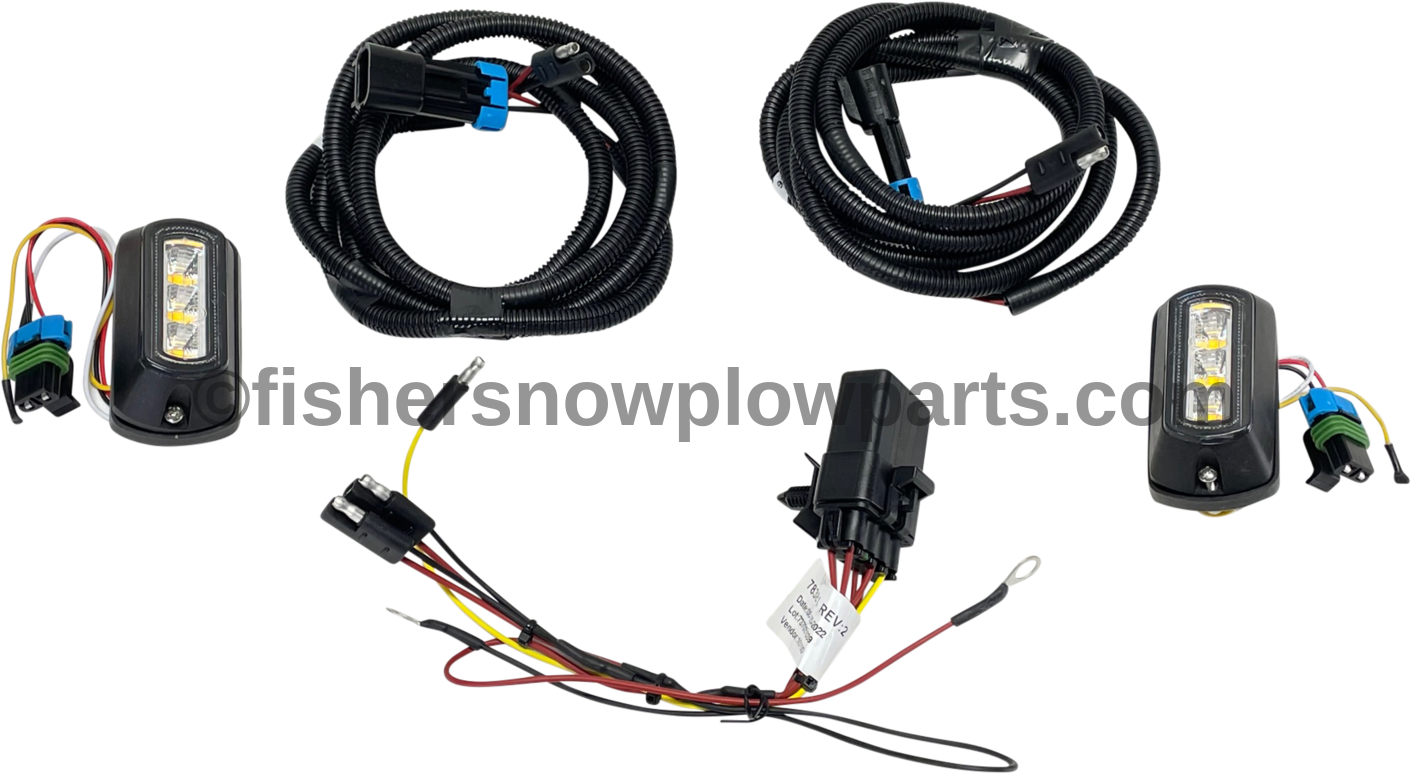 91815 FISHER TRAILCOMMANDER - WESTERN DROP GENUINE SPREADER - LED ...