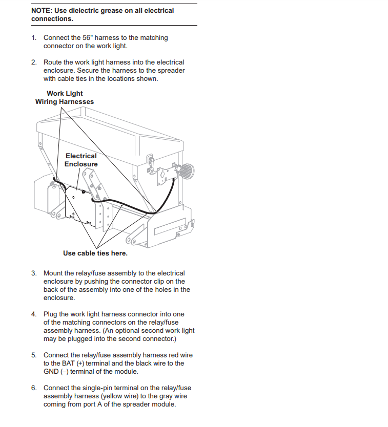 91820 - FISHER TRAILCOMMANDER 250 & 600 - WESTERN & SNOWEX DROP ...