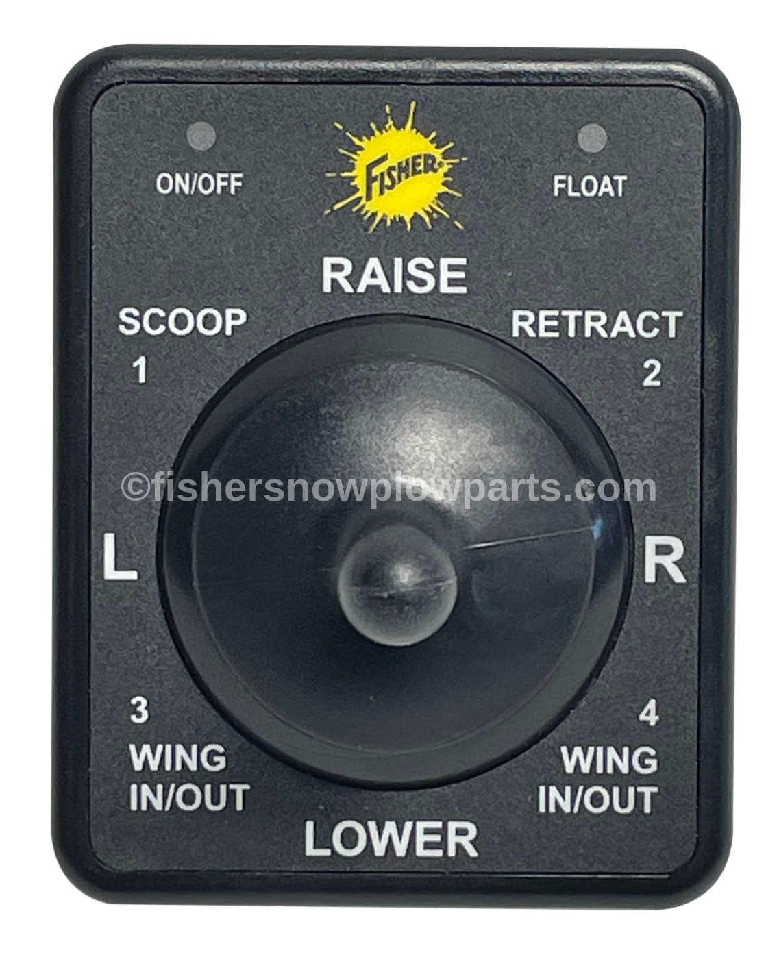 96352 - "FISHER - WESTERN HARNESS,JOYSTICK V-PLOW 4-PIN