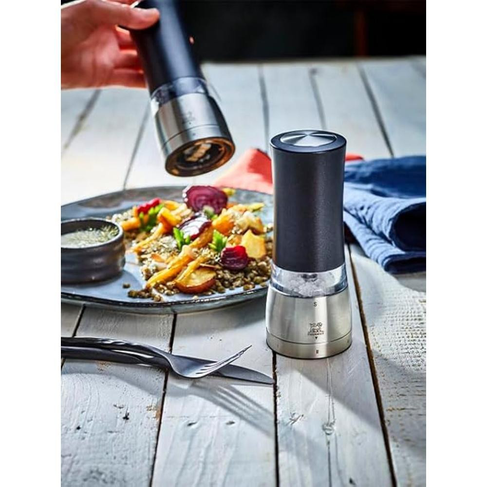 Daman Duo Pepper and Salt Mills, Set of 2 Electric u'Select Mills ...
