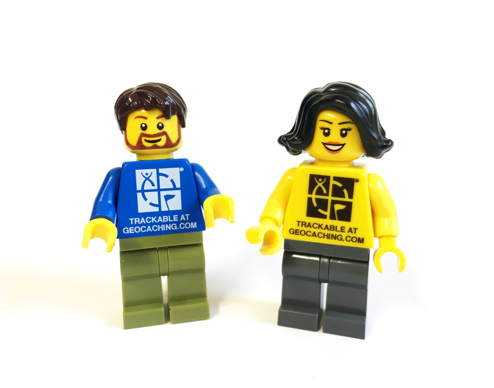 Trackable GEOCACHING® Minifigure - FabBricks