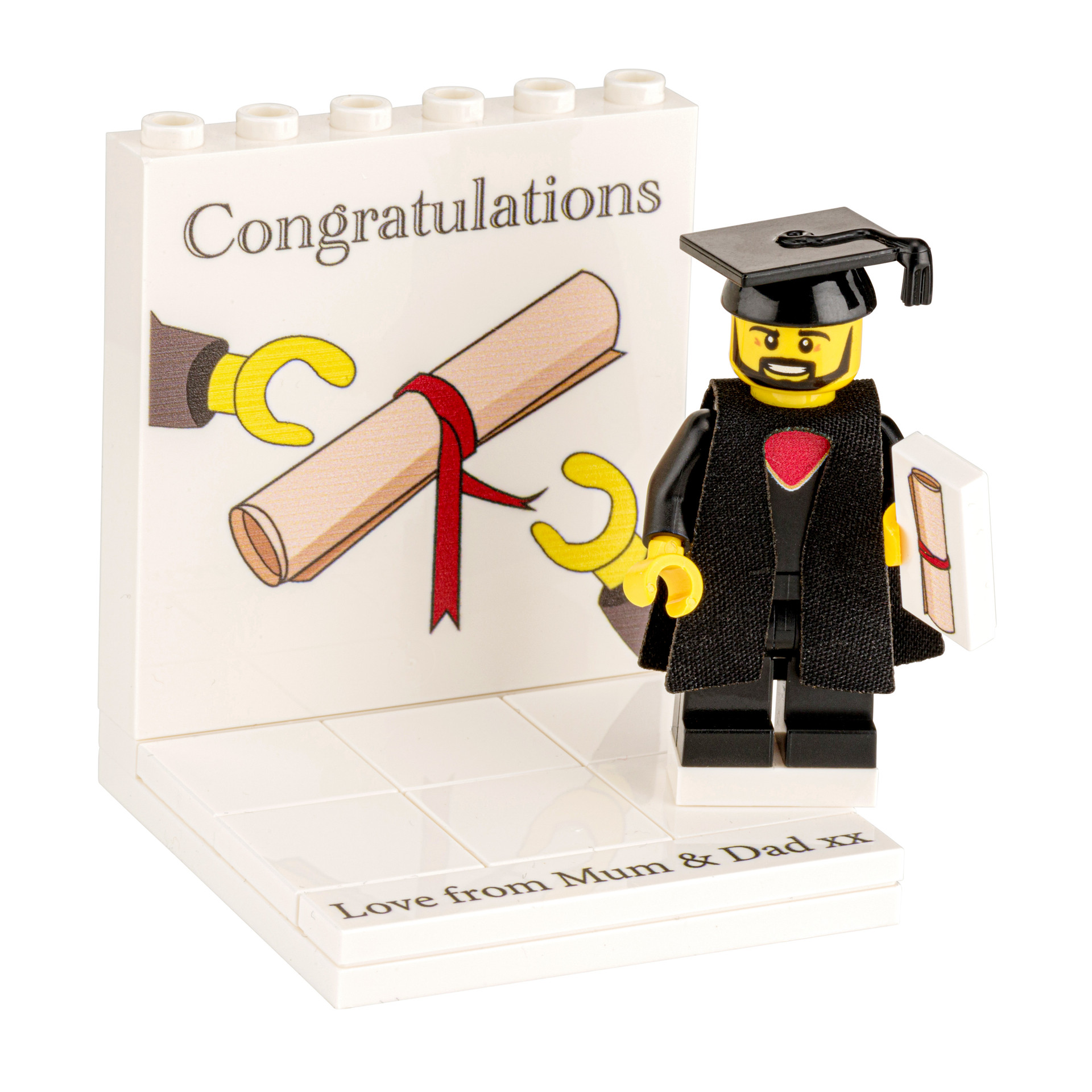 LEGO graduation, graduation gift, quirky graduation gift, geeky ...