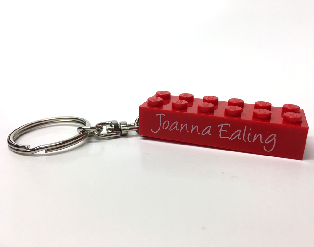 Personalised LEGO Keyrings. Choose your size, from just £3.75! - FabBricks