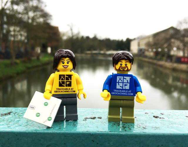 Trackable GEOCACHING® Minifigure - FabBricks