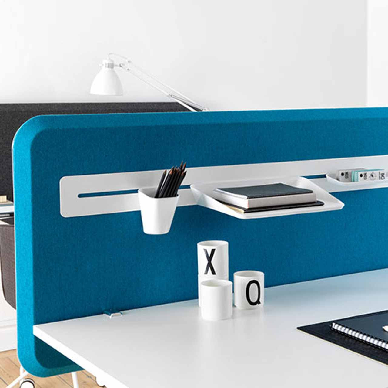 Domo Table Acoustic Desk Partition Screens |Panelscreens
