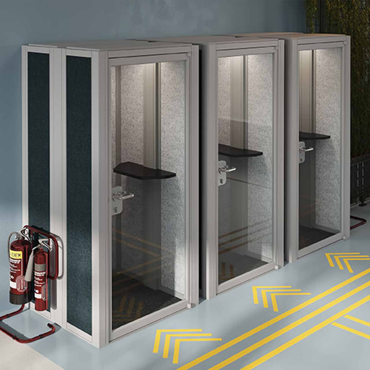 Ozone privacy office phone booth |Panelscreens Limited