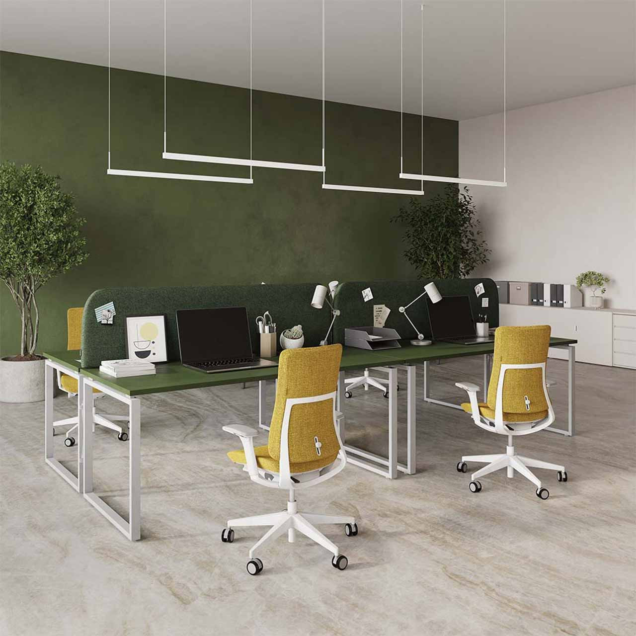 Hush 50 Acoustic Desk Screen |Panelscreens