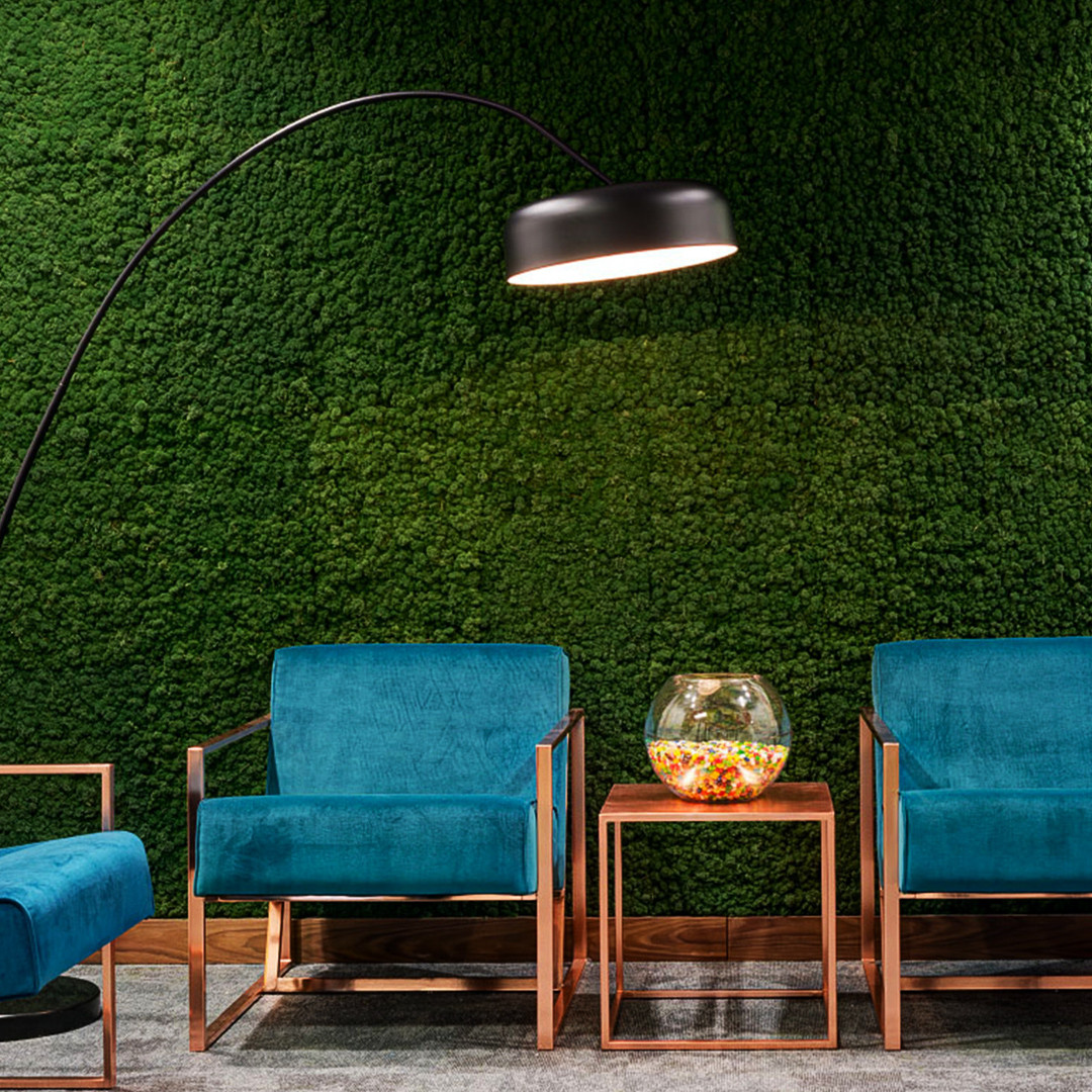 Evergreen Acoustic Moss Wall Panels |Panelscreens