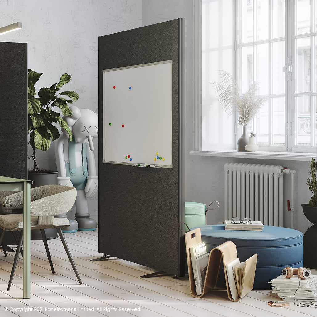 Acoustic Freestanding Office Screen With Fast Delivery | Panelscreens.co.uk