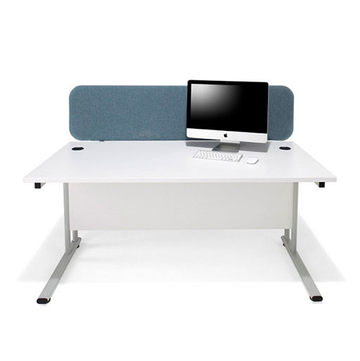 Budget Backdrop Mounted Desk Screens | Panelscreens