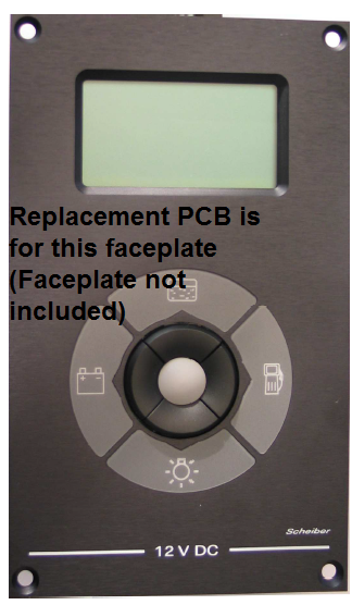 Scheiber Navigraph Tank Monitor PCB Replacement 50.CICI05000A.40