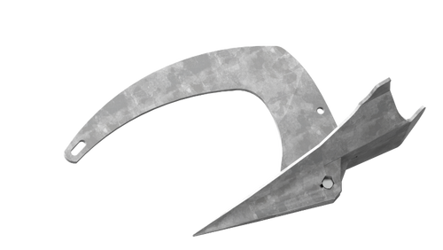 Mantus M2 Galvanized Steel Anchor - Compact Design, Superior Dig