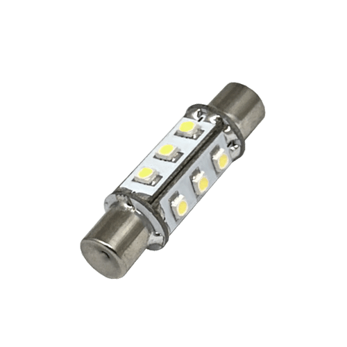 12-LED Isotropic 44mm Barrel End Festoon - Marinebeam