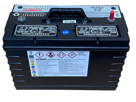 Interstate PF-31S-7 Battery CCA 1000, CA 1250