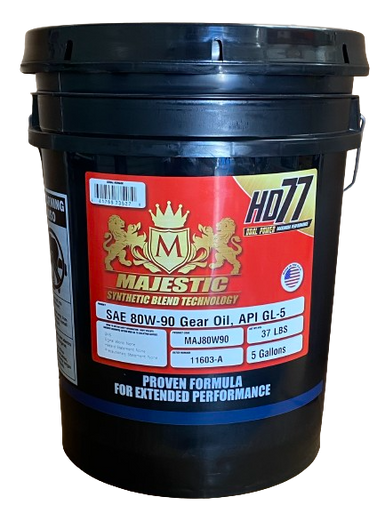 MAJ80W905G Conventional 80W90 Grear Oil API GL-5-5 Gallon Bucket