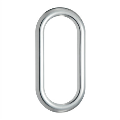 21718-UP STAINLESS STEEL OVAL WINDOW TRIM WITH SEALANT ADHESIVE FOR ...