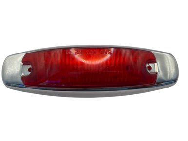 38135-UP 12 LED Rectangular Light (Clearance/Marker) With Chrome Bezel ...