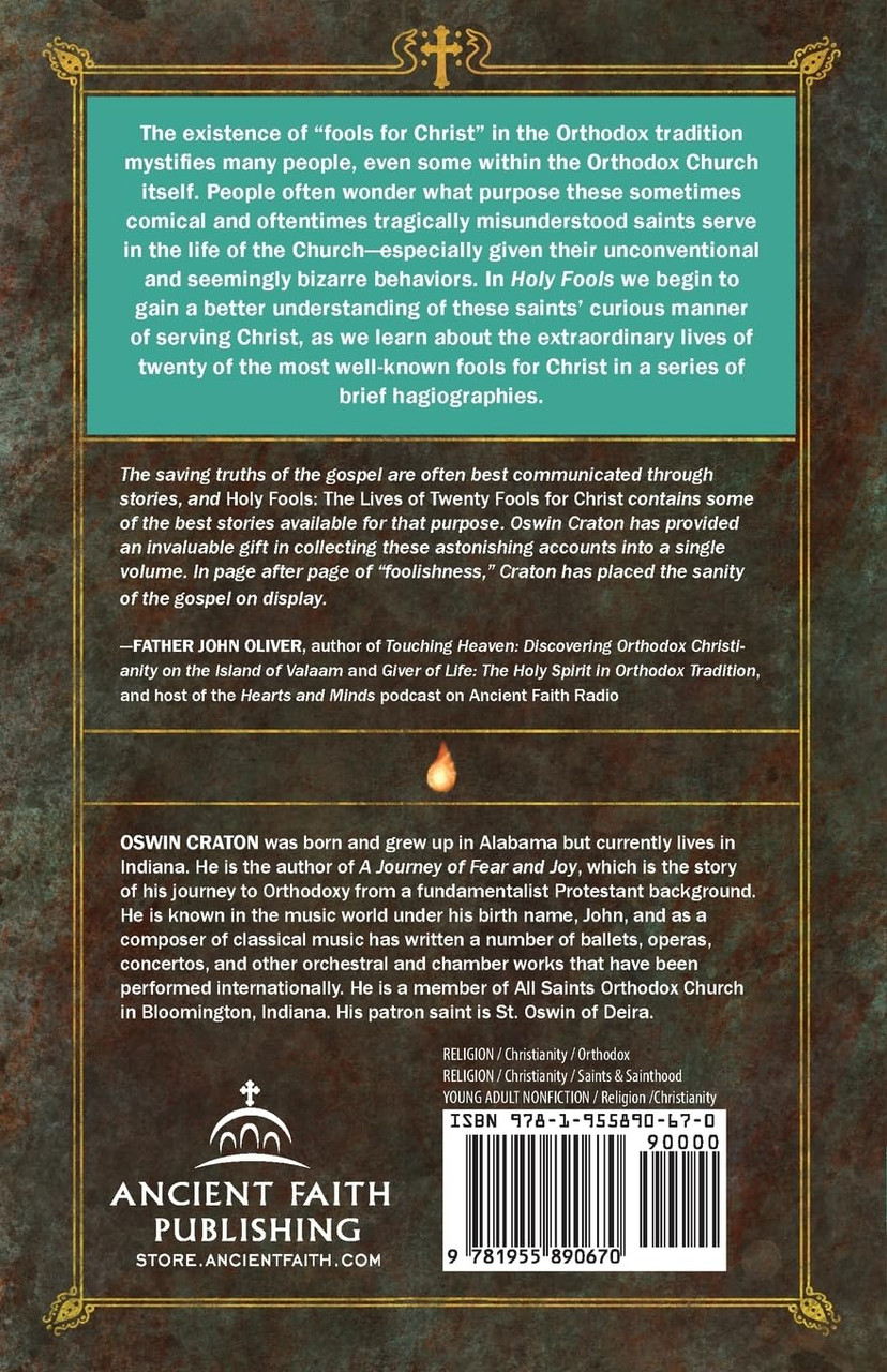 Holy Fools: The Lives of Twenty Fools for Christ