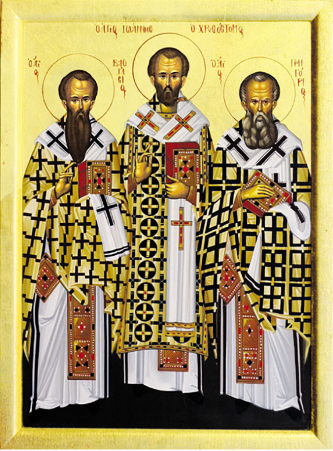 Three Hierarchs Icon