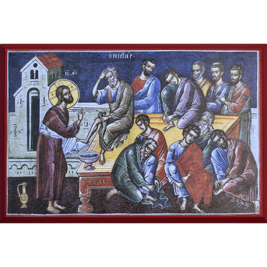 Washing of the Feet Icon - Orthodox Marketplace