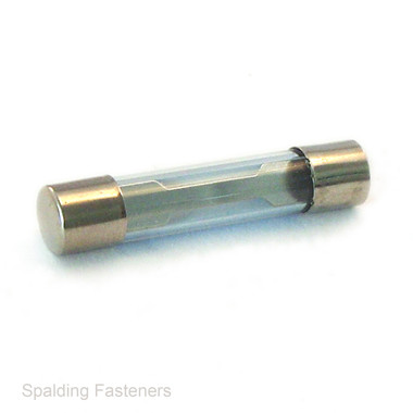Fast Acting Quick Blow Glass Fuses - 30mm Length - Spalding Fasteners