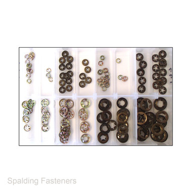 Flat Clip & Grab Washer Assortments - Spalding Fasteners