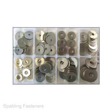 Assorted Metric A2 Stainless Steel Penny Repair Washers - Spalding ...
