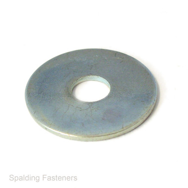 M12 Metric Zinc Plated Steel Flat Penny Repair Washers - Spalding Fasteners