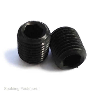 1/4"-26 BSF SOCKET ALLEN GRUB SCREWS HT STEEL - Spalding Fasteners