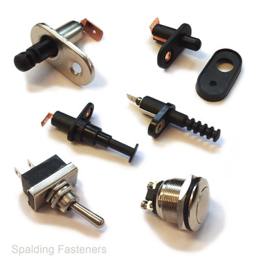 Electrical Switches - Various Types & Sizes - Spalding Fasteners