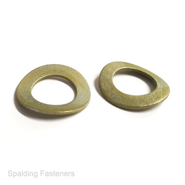 METRIC CURVED RING WASHERS DIN1374 ZINC YELLOW - Spalding Fasteners